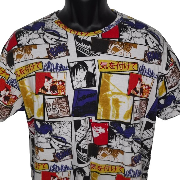 Seven Souls | Shirts | Seven Souls Mens Large Tshirt Anime Comic Strip ...